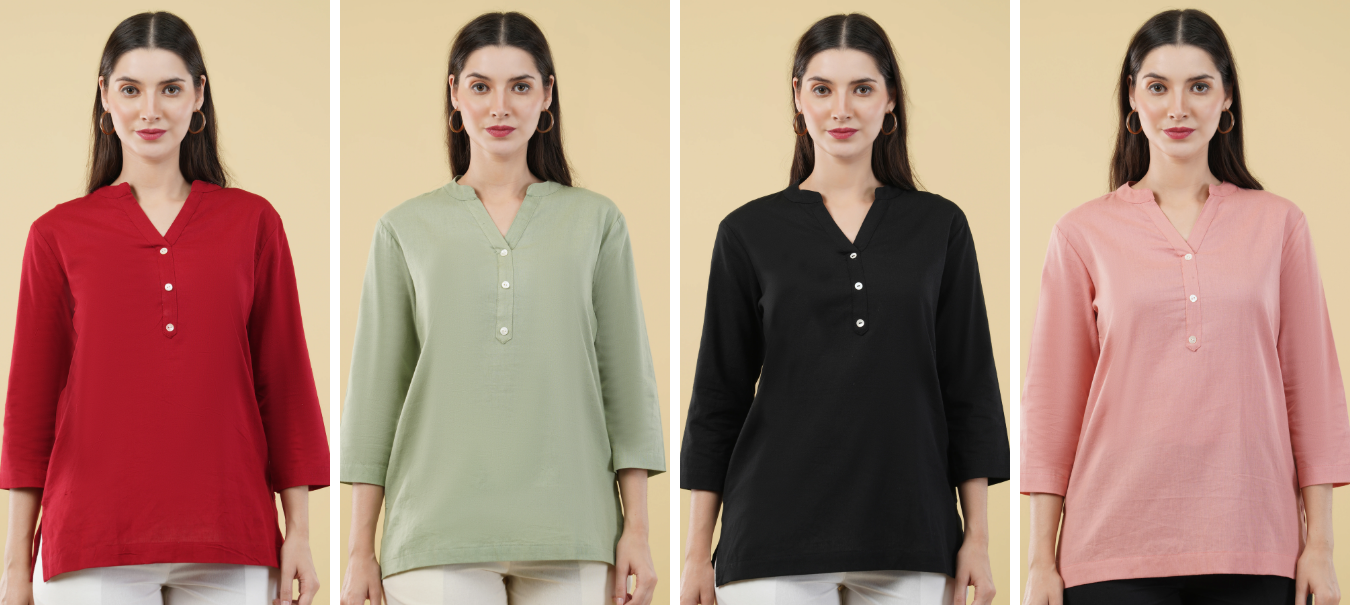 Trending Work Wear Short Kurtas to Slay the Day – SKYTICK